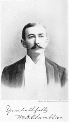 San Francisco History - Chambliss' Diary, Contents